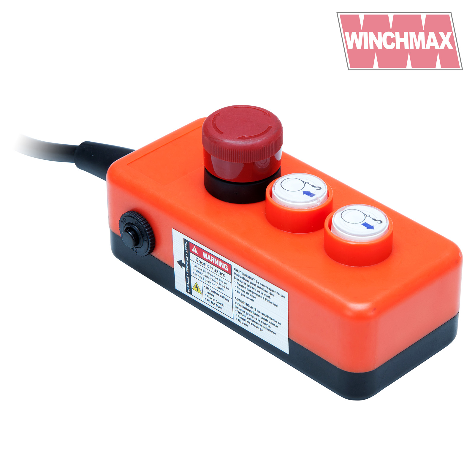 3,000lb Original Orange 240V 13A Single Phase Winch. | Winchmax