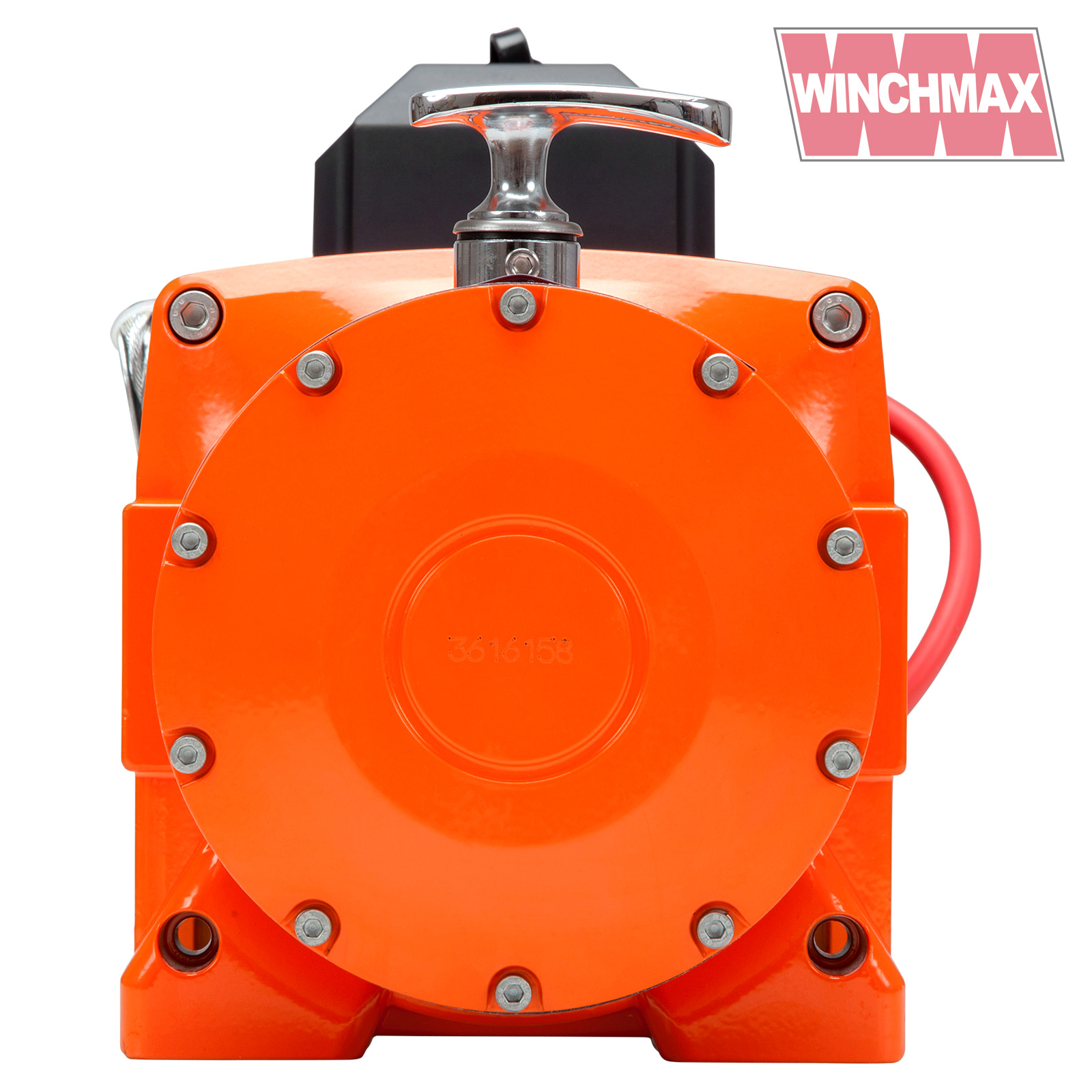 ELECTRIC WINCH 24V RECOVERY 4x4 17000 lb WINCHMAX ORIGINAL ORANGE WINCH ...