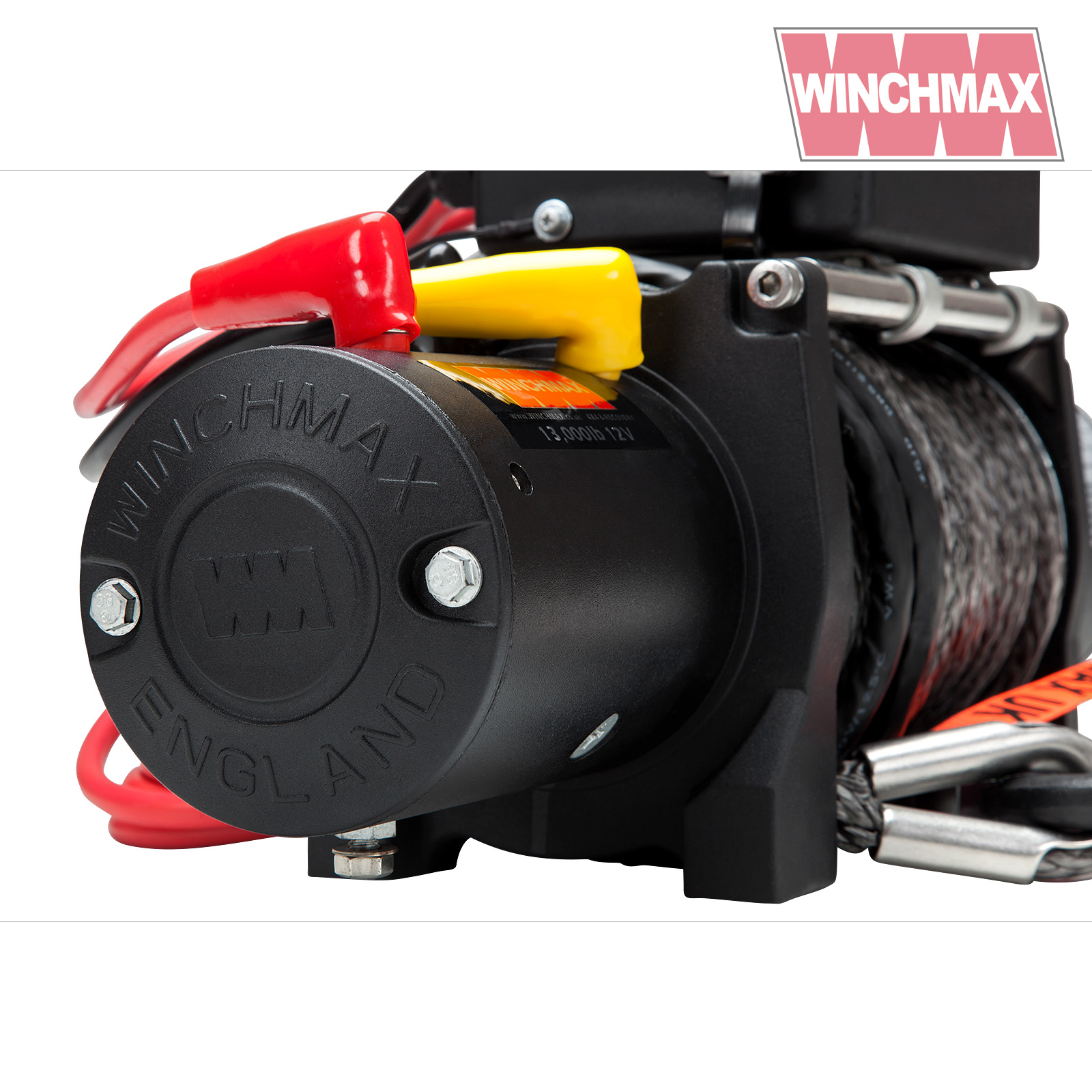 WINCHMAX 12v electric winch 13,000lb (5,900kg) military spec with ...